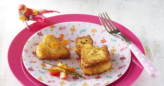 Galettes croustillantes de Ratte du Touquet aux épinards