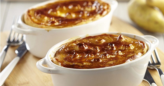 Tourte de Ratte du Touquet à la viande